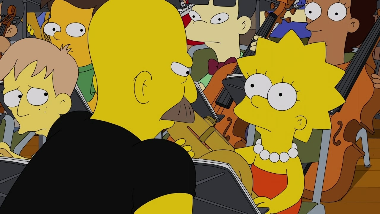 "Lisa Gets Yelled At For Playing The Wrong Note" | Watch The Simpsons ...