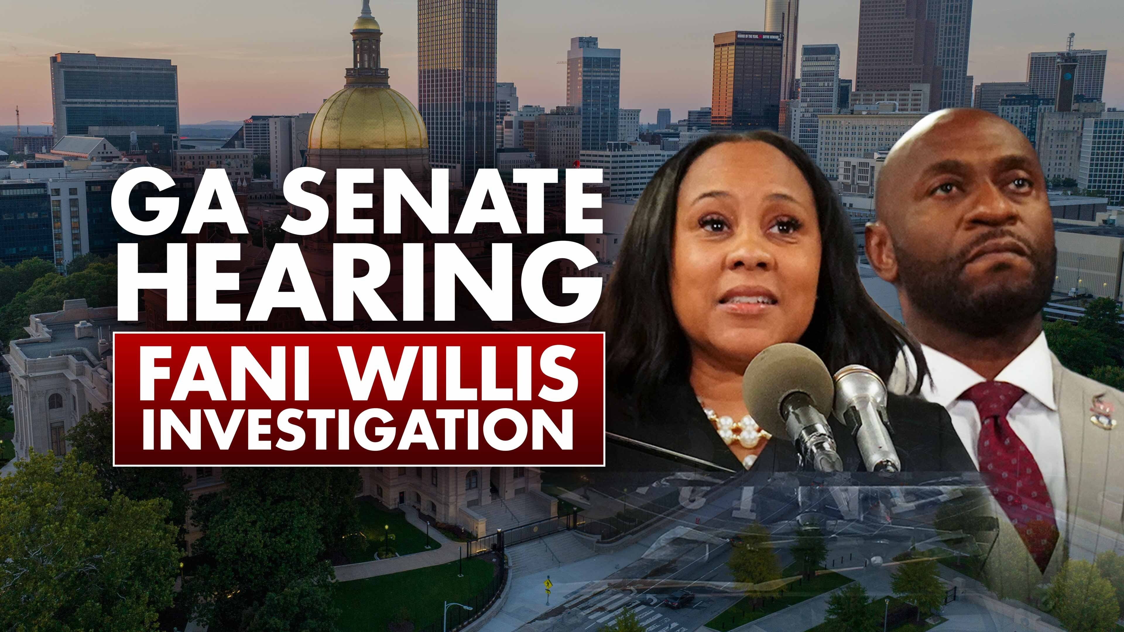 Watch Ga Senate Hearing: Fani Willis Investigation | FOX One