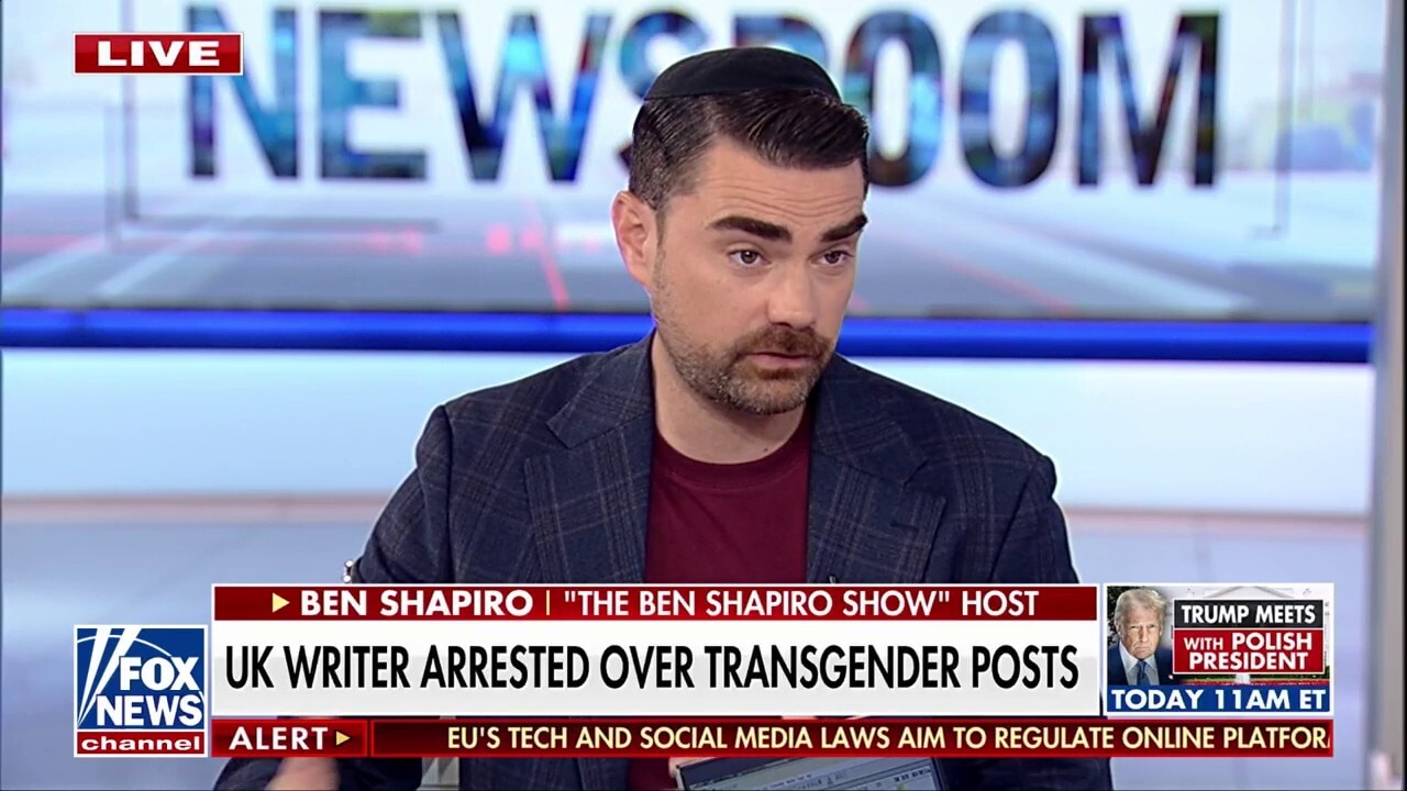 Watch Ben Shapiro talks UK censorship after comedian's arrest Online ...