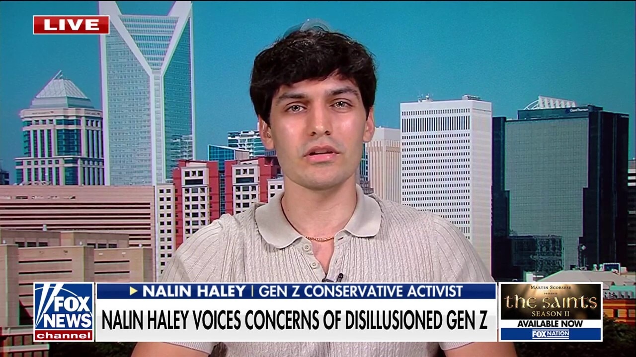 Watch Nalin Haley urges Republicans to listen to young voters amid ...