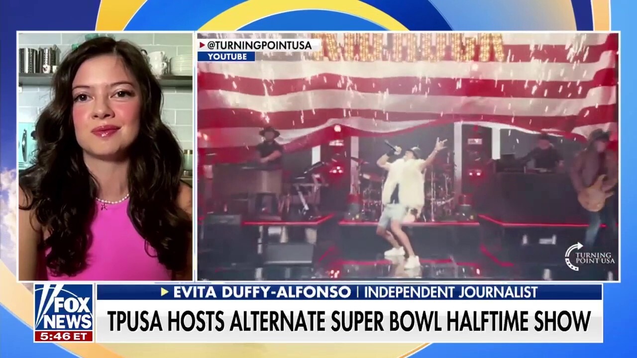 Watch TPUSA halftime show draws millions of viewers, announces another ...