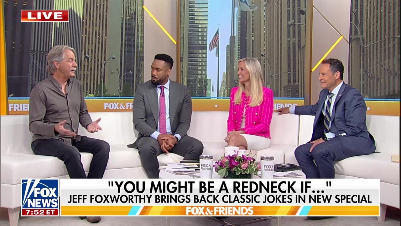 Watch Jeff Foxworthy discusses new Fox Nation special, 'The Joke's On ...
