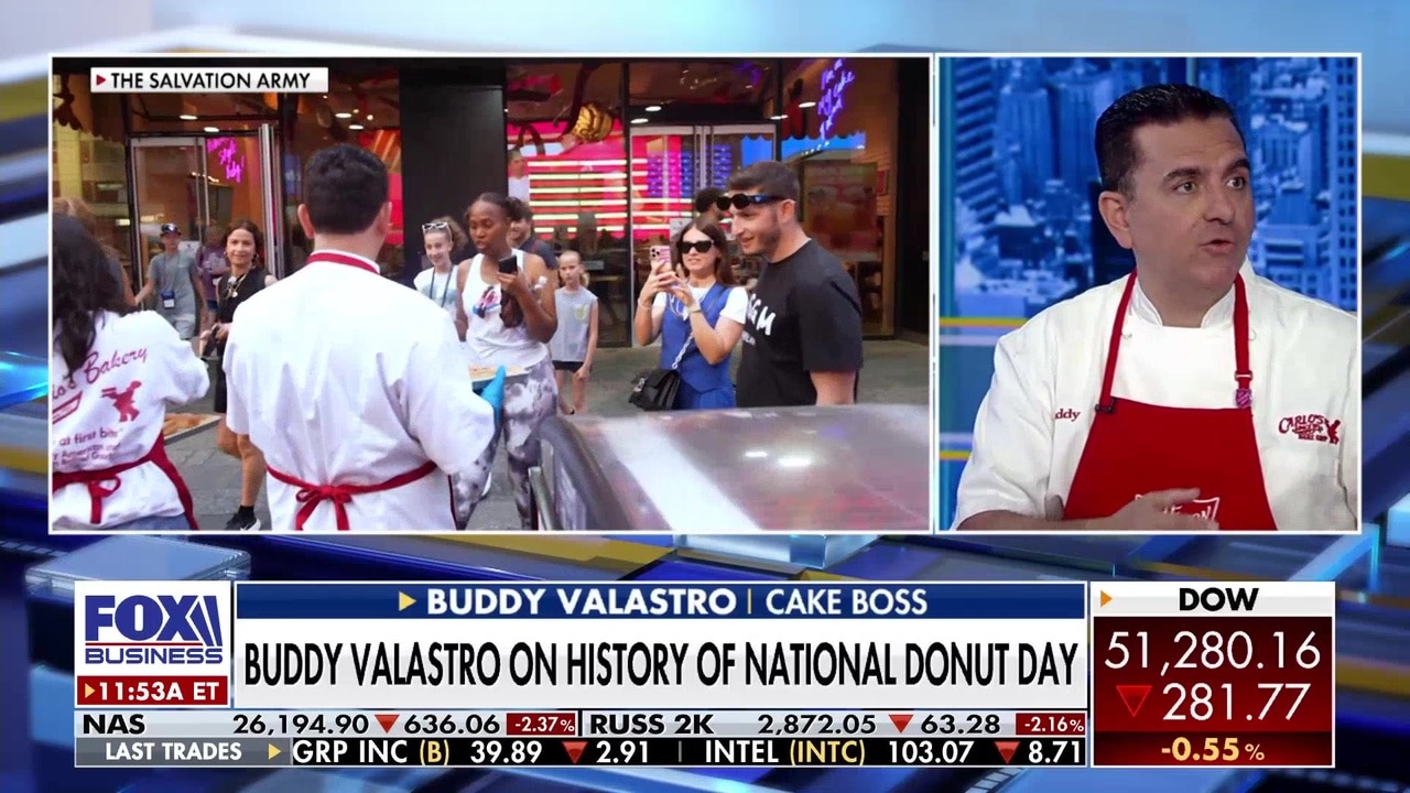 Watch Cake Boss celebrates the surprising history of National Donut Day ...