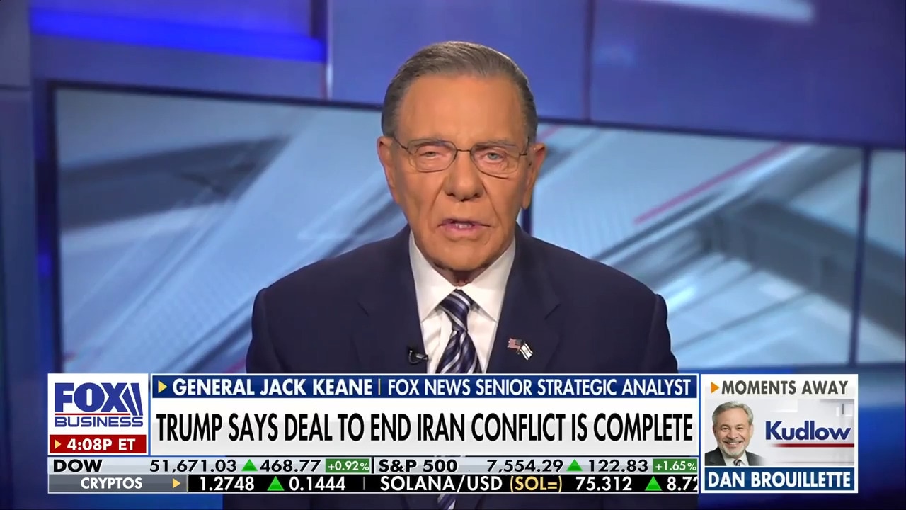 Watch Gen Jack Keane: What Iran says versus what it does are two ...