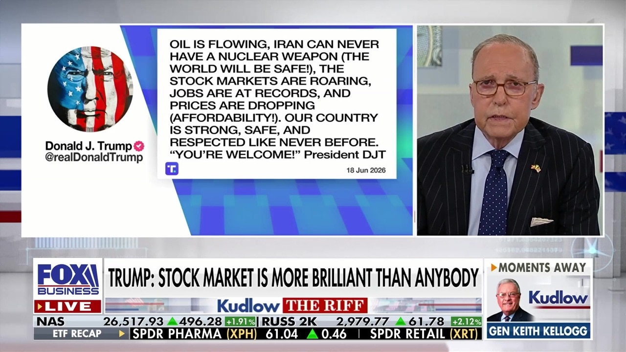 Watch Larry Kudlow: Reopening Strait of Hormuz could usher in 'falling ...