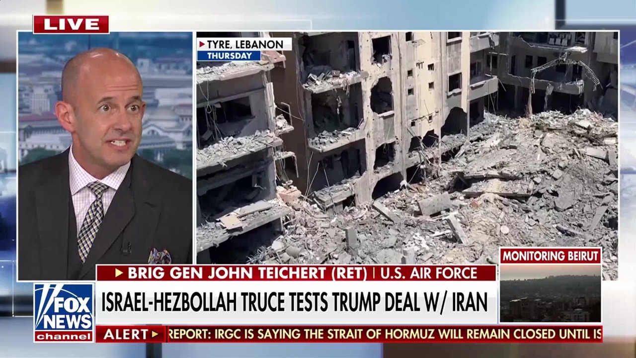 Watch Brig. Gen. John Teichert not surprised Iran is backsliding on ...