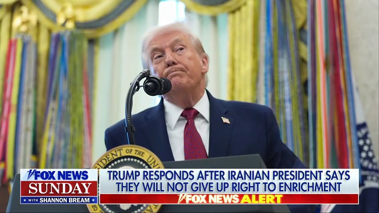 Watch Trump warns Iran 'you won't have a country' if Strait of Hormuz ...