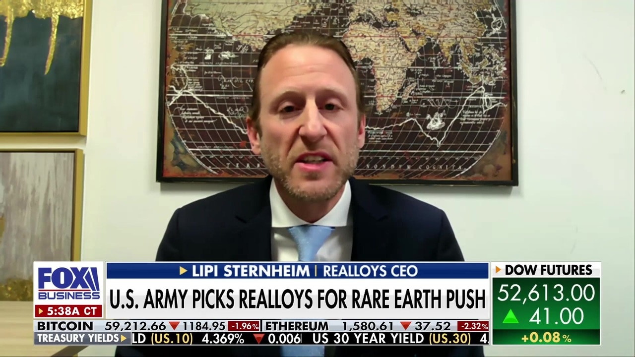 Watch REalloys CEO details US Army rare earth partnership to secure ...