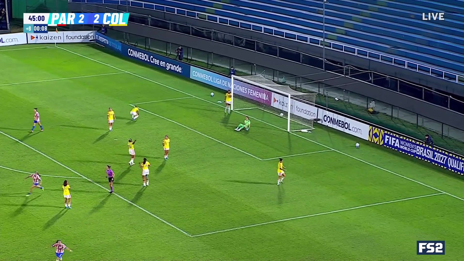 Watch Chamorro scores to put Paraguay ahead - FS2 | FOX One
