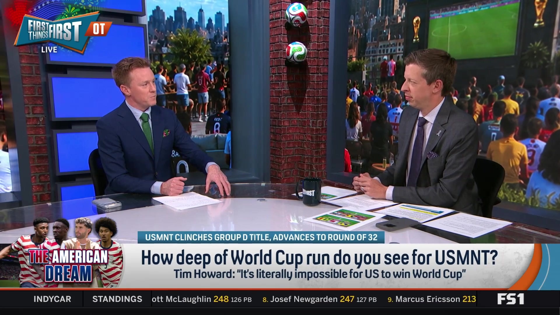 Watch Dax McCarty challenges Tim Howard's "impossible" USMNT take ...
