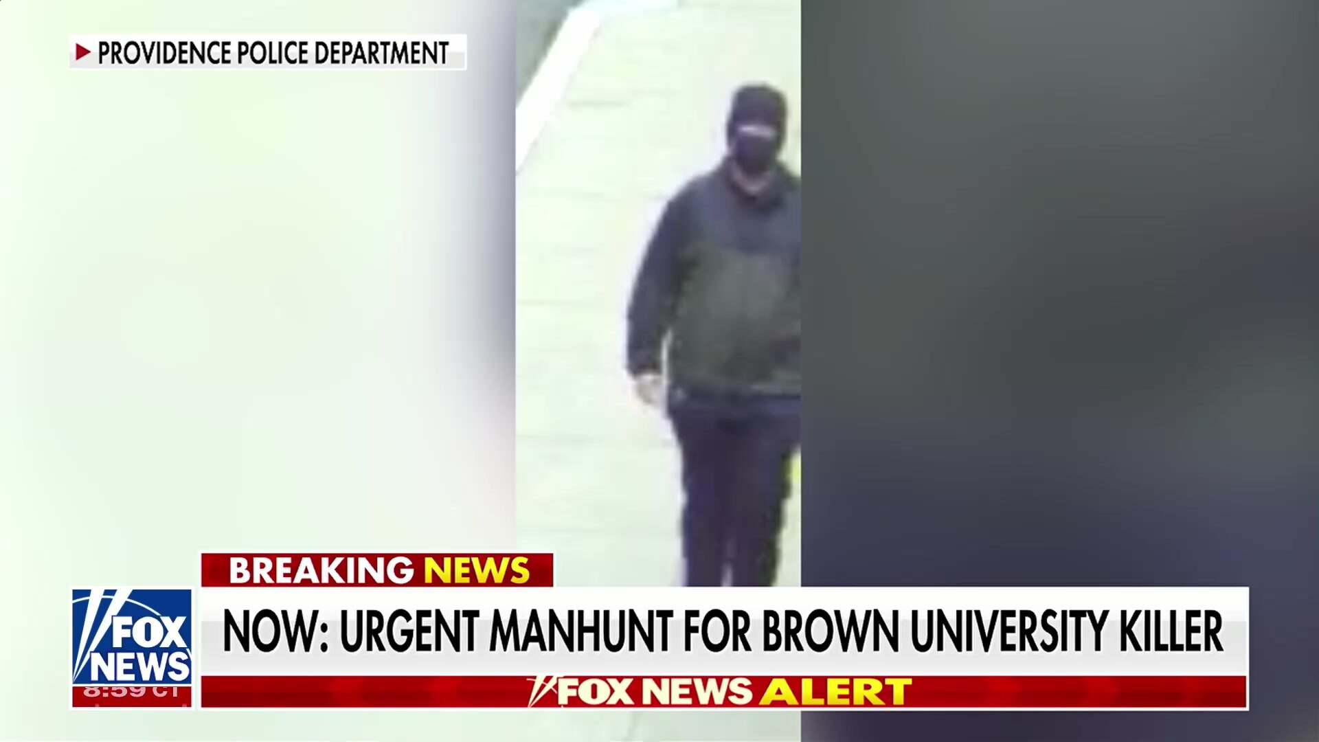 Watch Urgent manhunt for Brown University killer; new surveillance ...