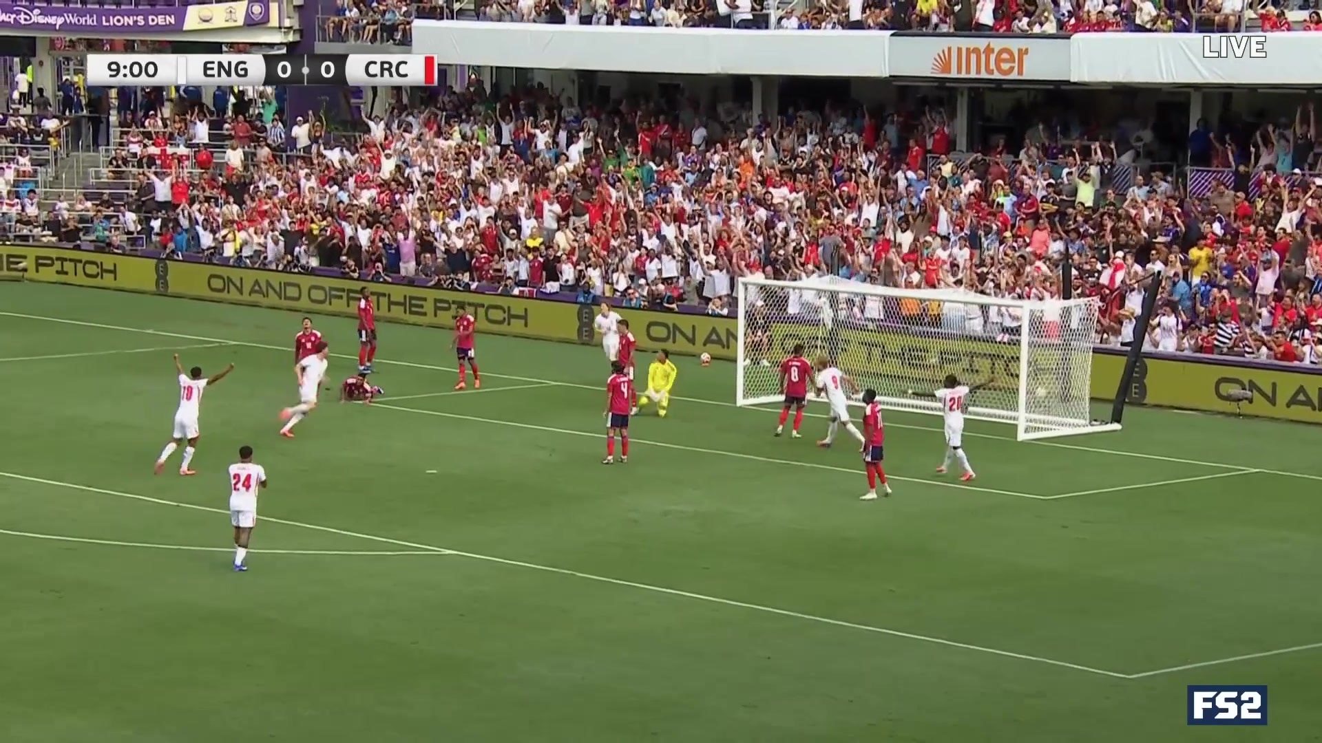 Watch Declan Rice gives England an early lead - FS2 | FOX One