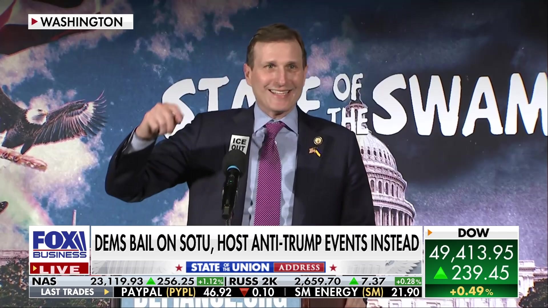 Watch Democrats host "State of the Swamp" event with "Frog Brigade ...