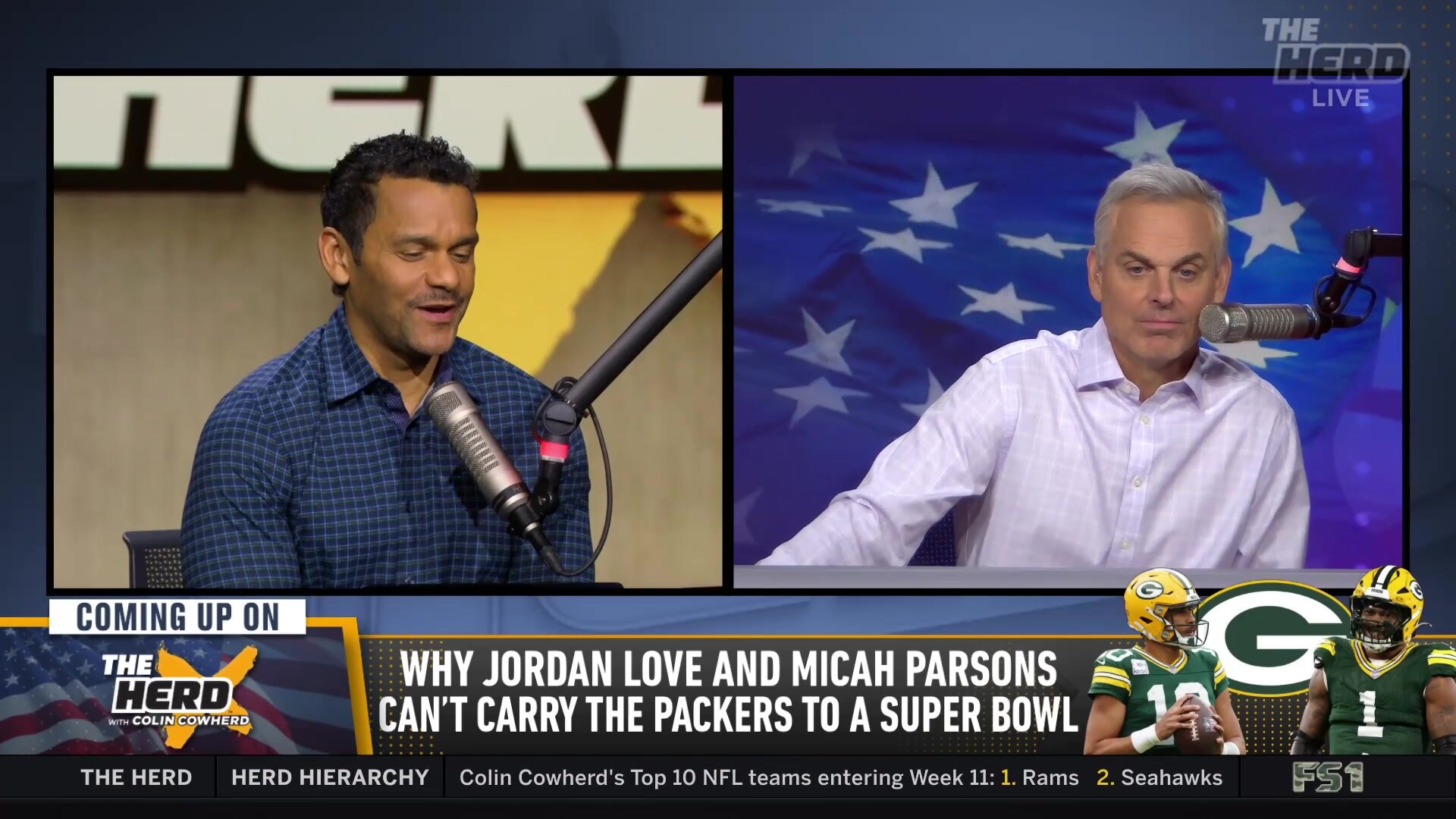 Watch Is Caleb Williams a better choice than Jordan Love? - The Herd ...