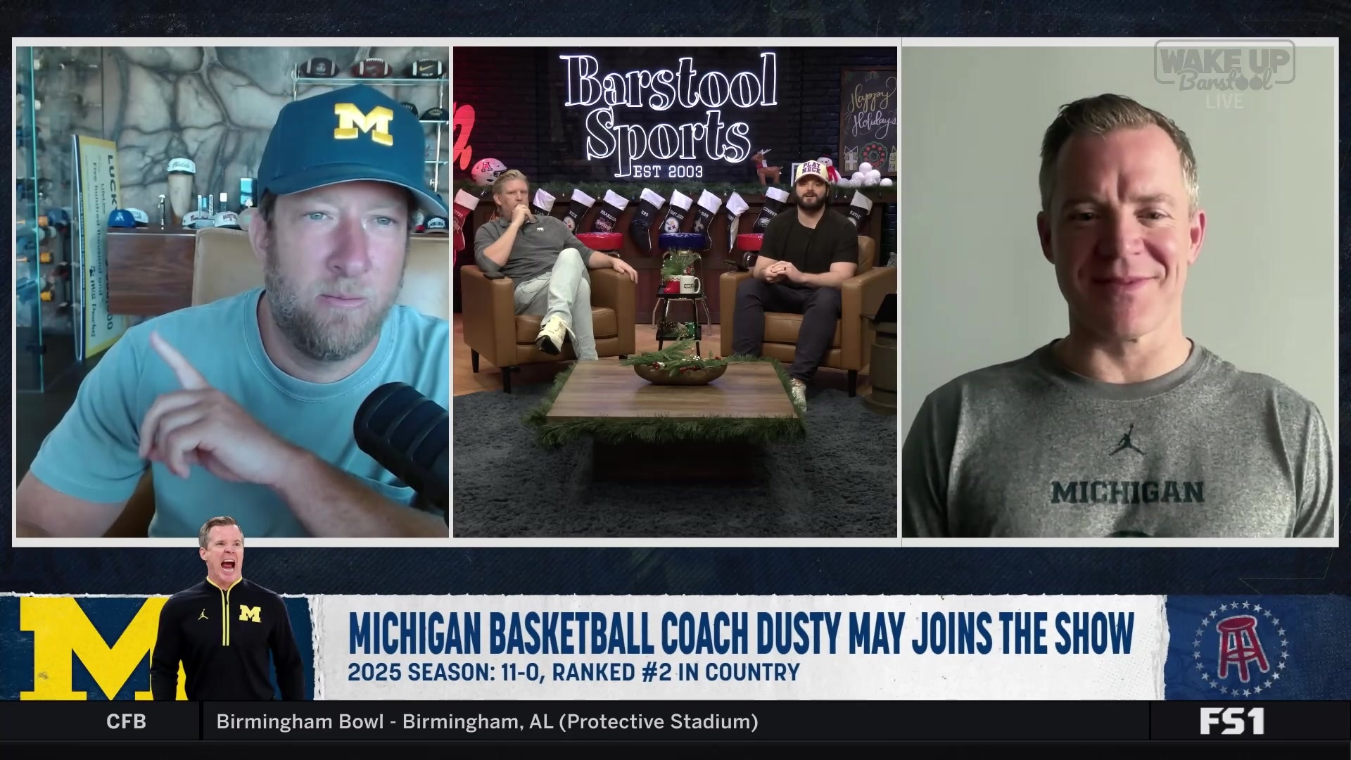 Watch Dave Portnoy presents the 'Michigan Man Credo' Online | FOX One
