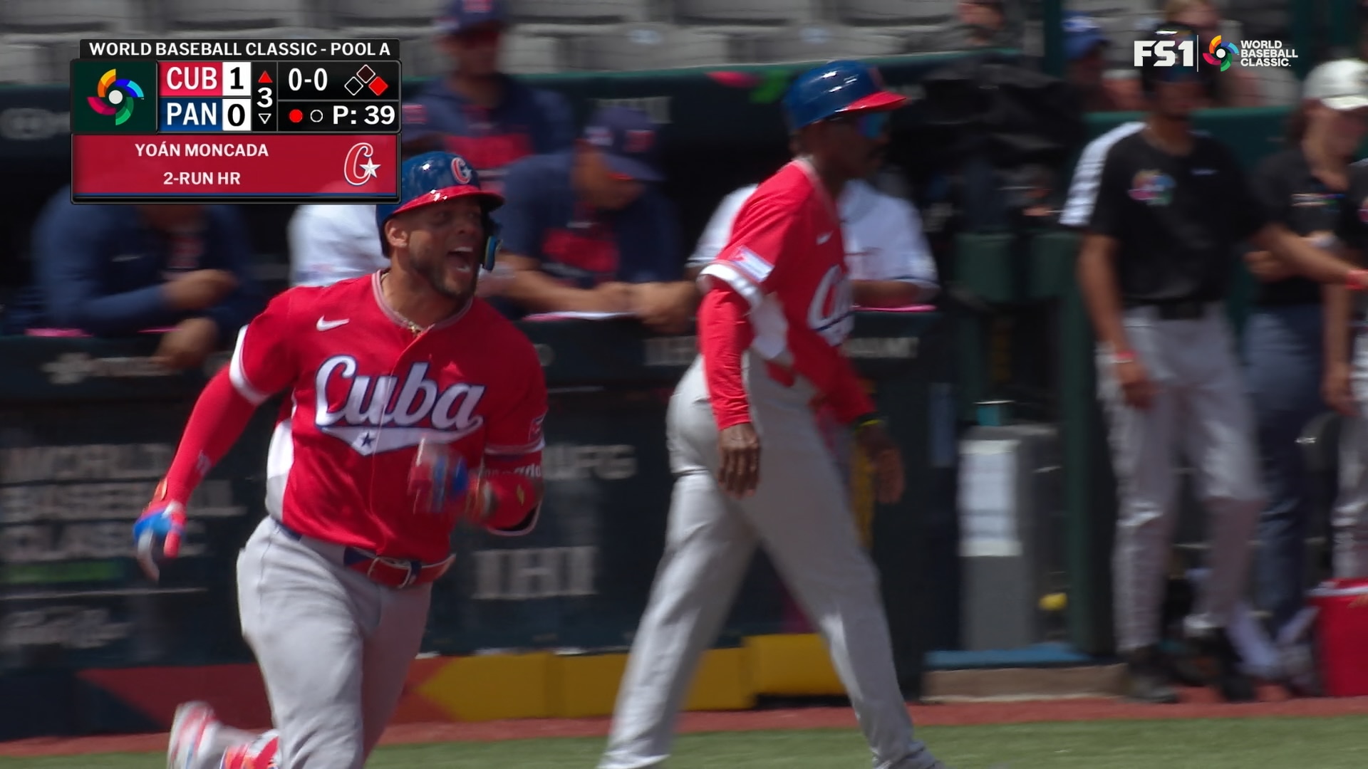 Watch Cuba’s Yoán Moncada hits two-run homer, extending lead over ...