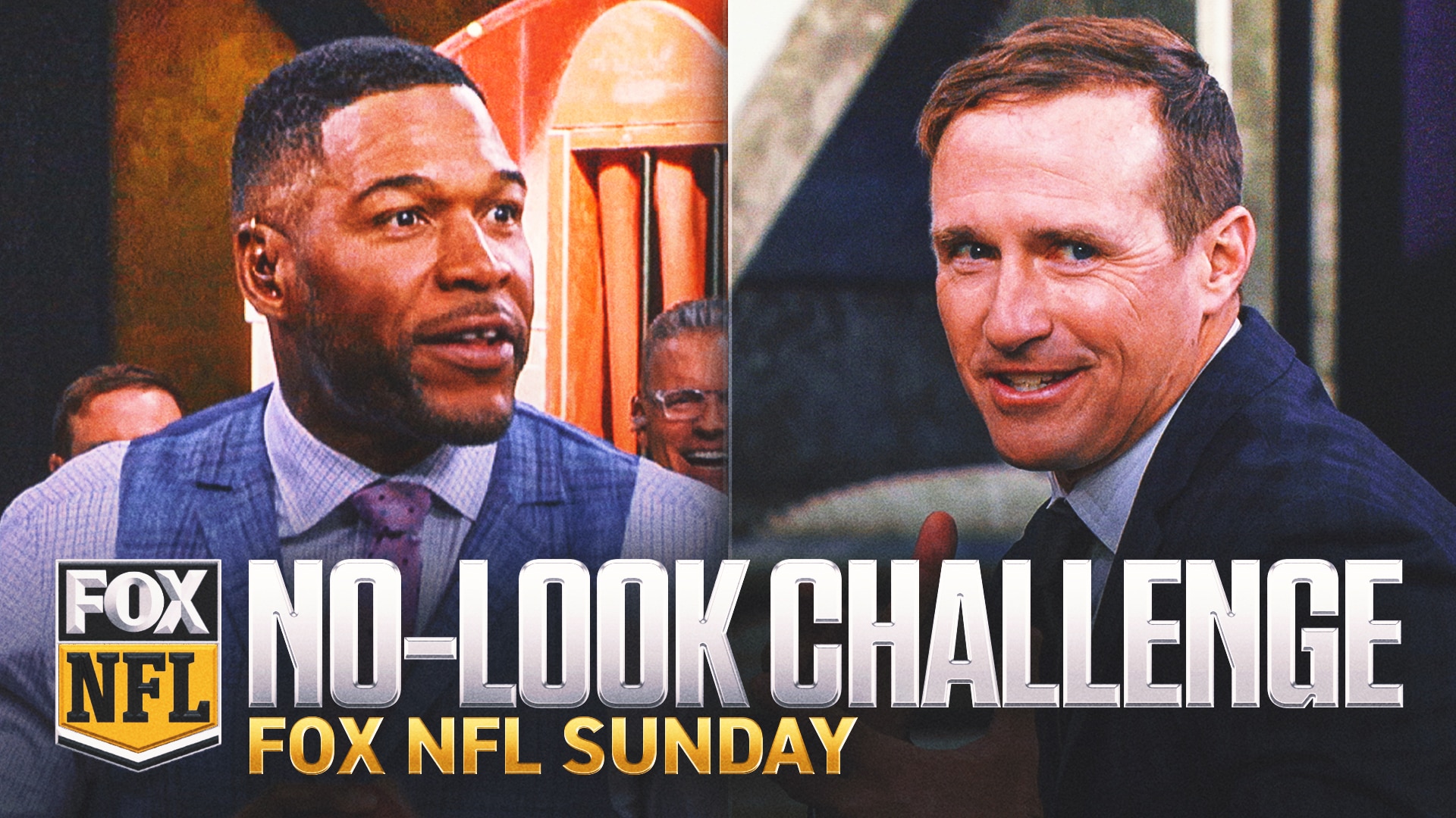 Watch Drew Brees, 'FOX NFL Sunday' Crew compete in No-Look Pass ...