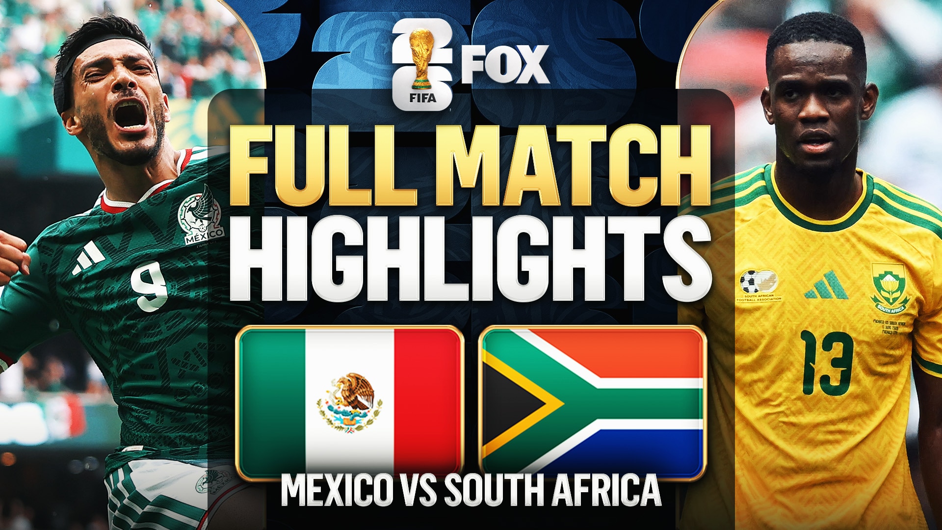 Watch Mexico vs South Africa Extended Highlights | 2026 FIFA World Cup ...