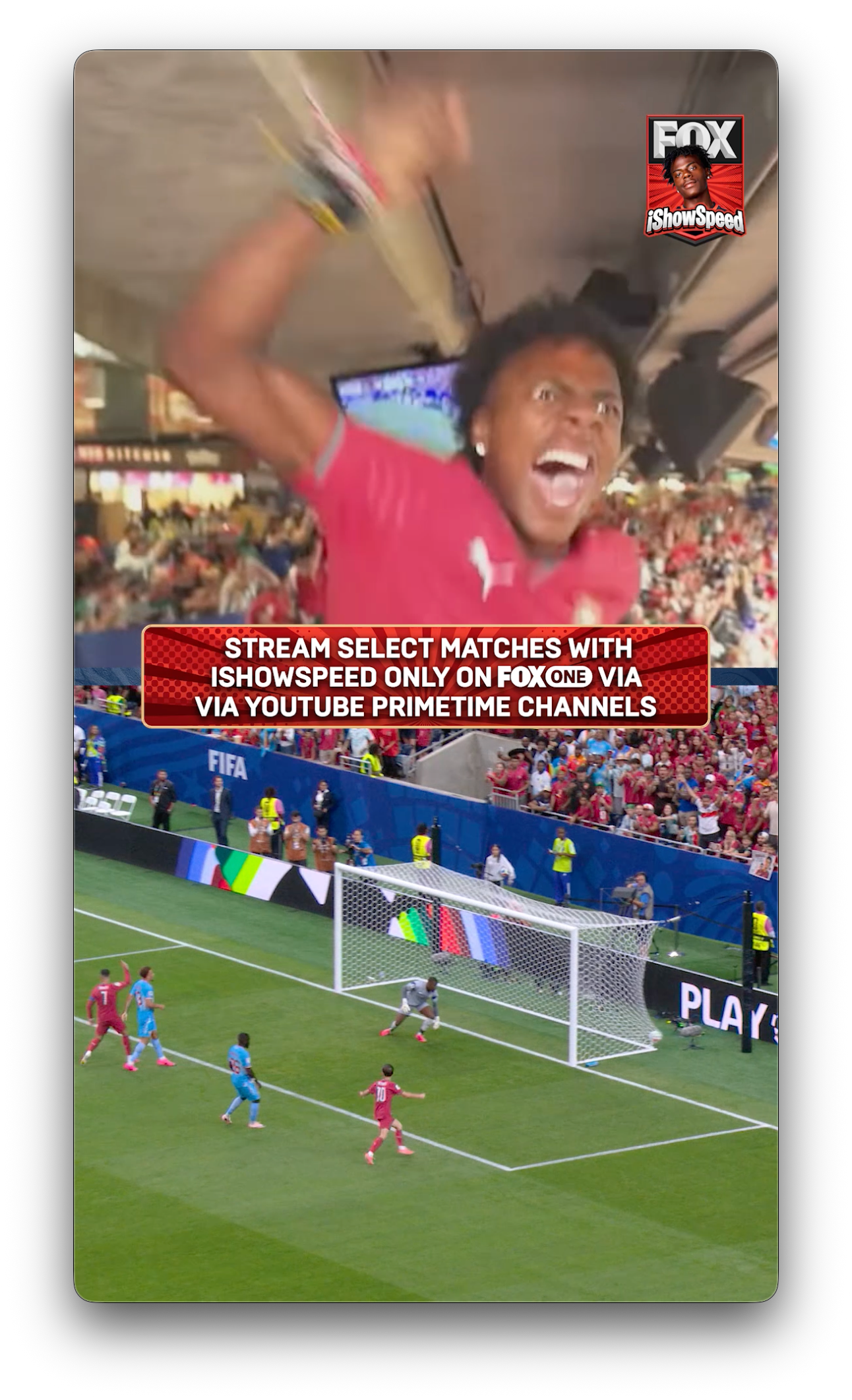 Watch The chat is going to love this one. Stream select FIFA World Cup ...