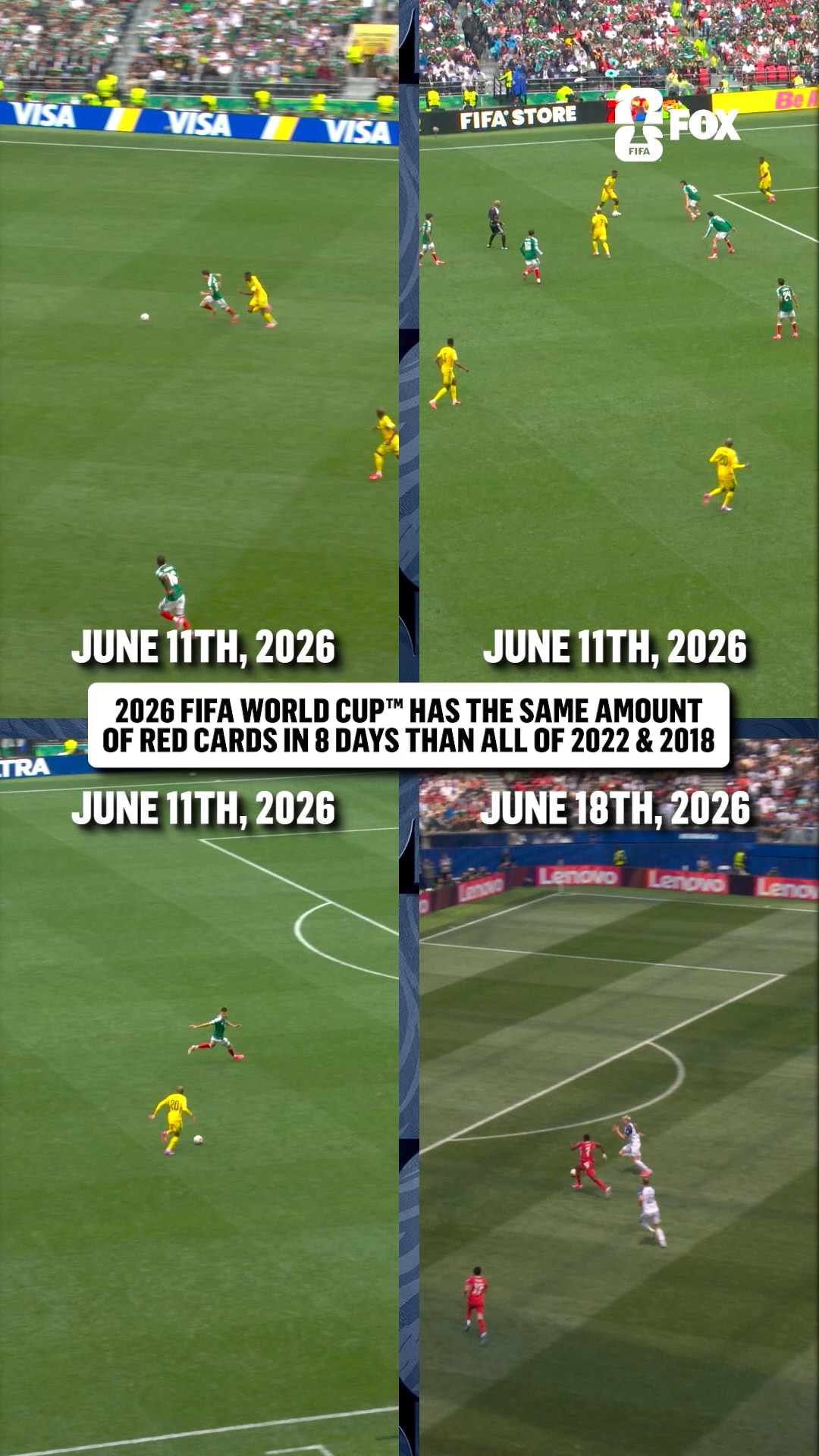 Watch This FIFA World Cup has already tied the total number of red ...
