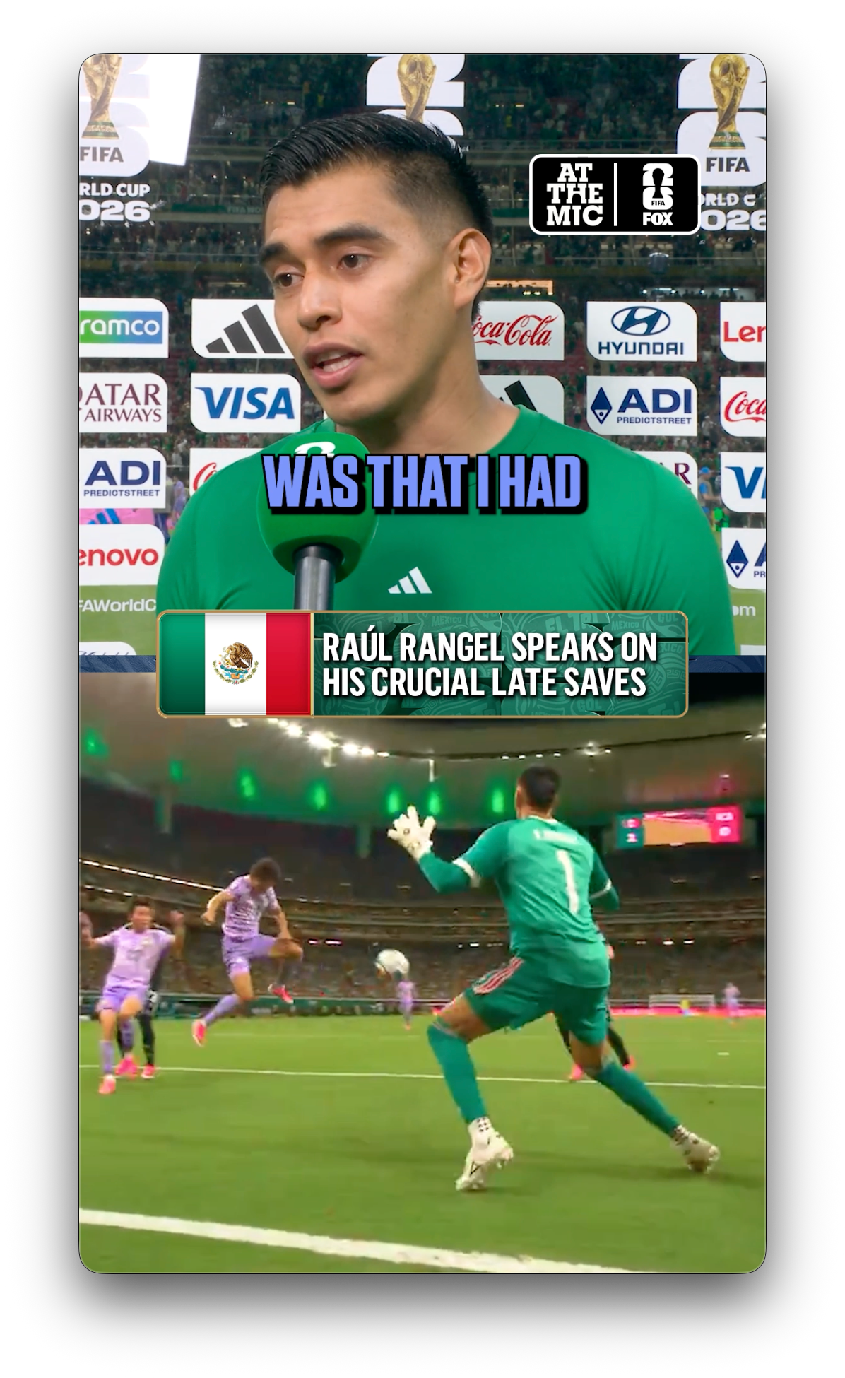 Watch A late goalkeeping masterclass from Raúl Rangel to help send ...