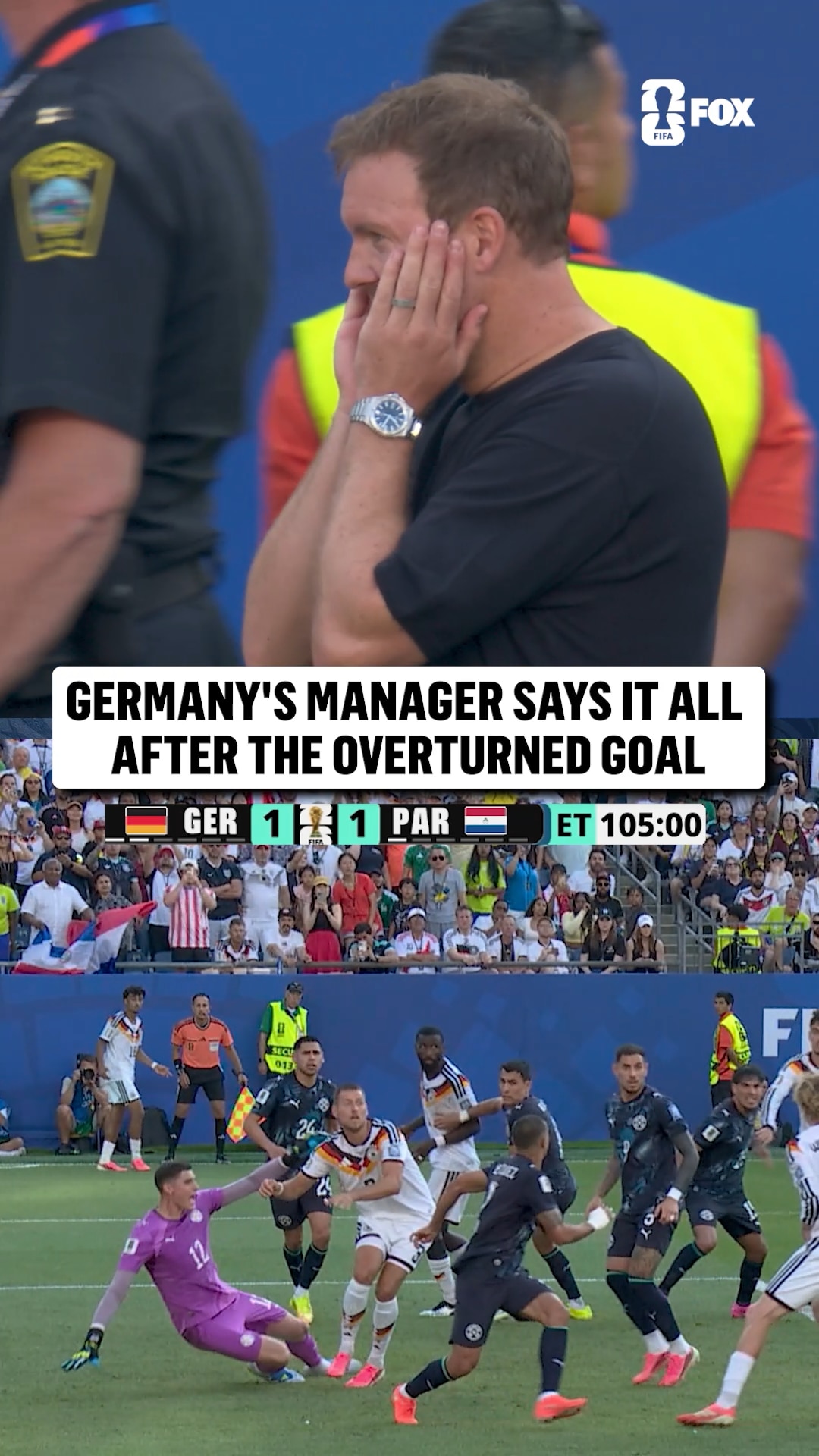 Watch Julian Nagelsmann went through a roller coaster of emotions after ...