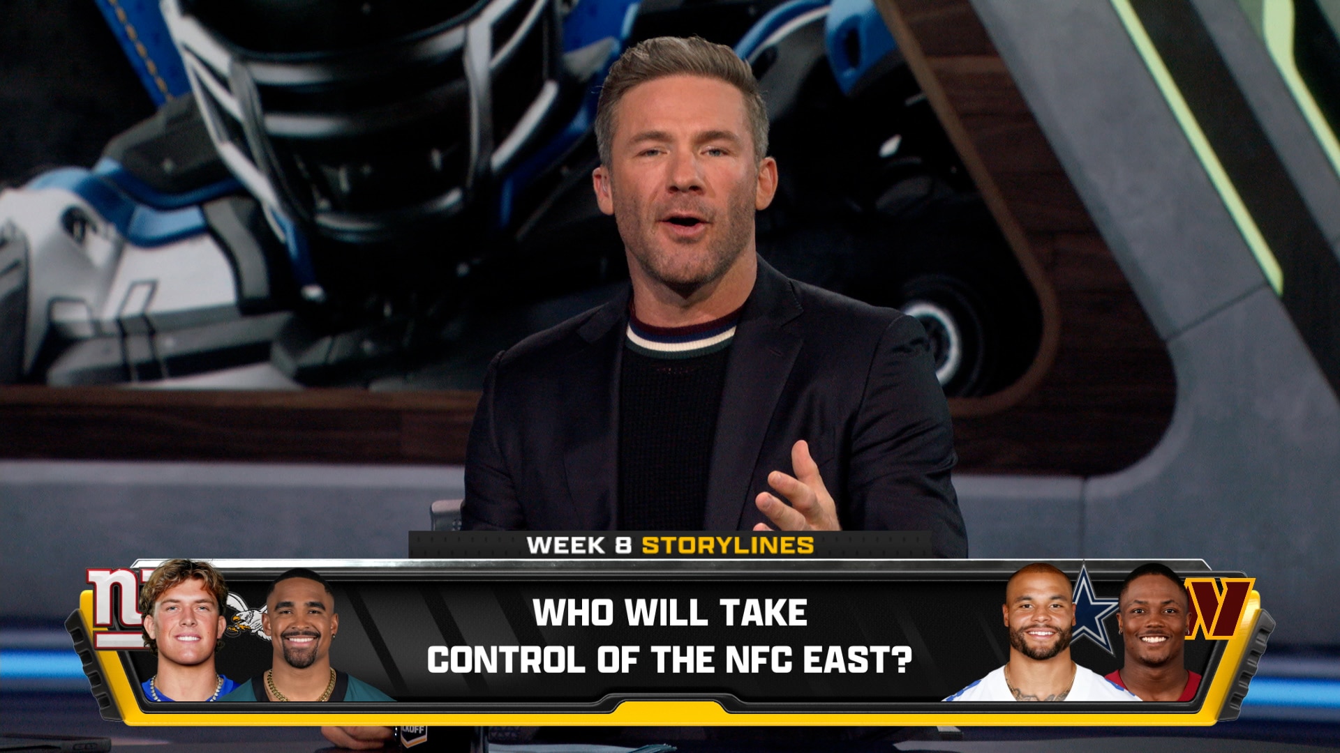 Watch Nfc East Is A Circus Charles Woodson And Julian Edelman