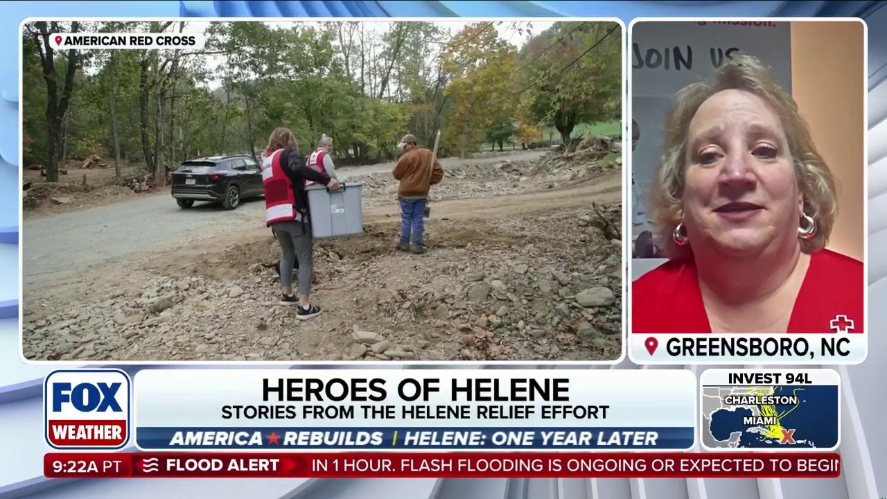 Watch Red Cross 'Hero' shares story about helping during Helene Online ...