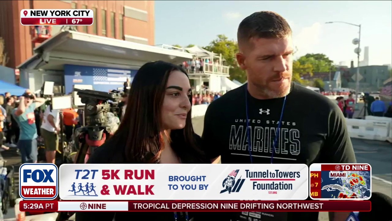 Watch Thousands honor first responders during Tunnel to Towers 5K in ...