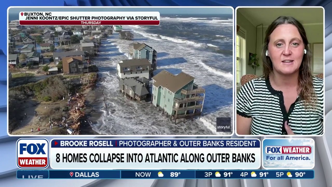 Watch Outer Banks based photographer captures Buxton home collapse ...