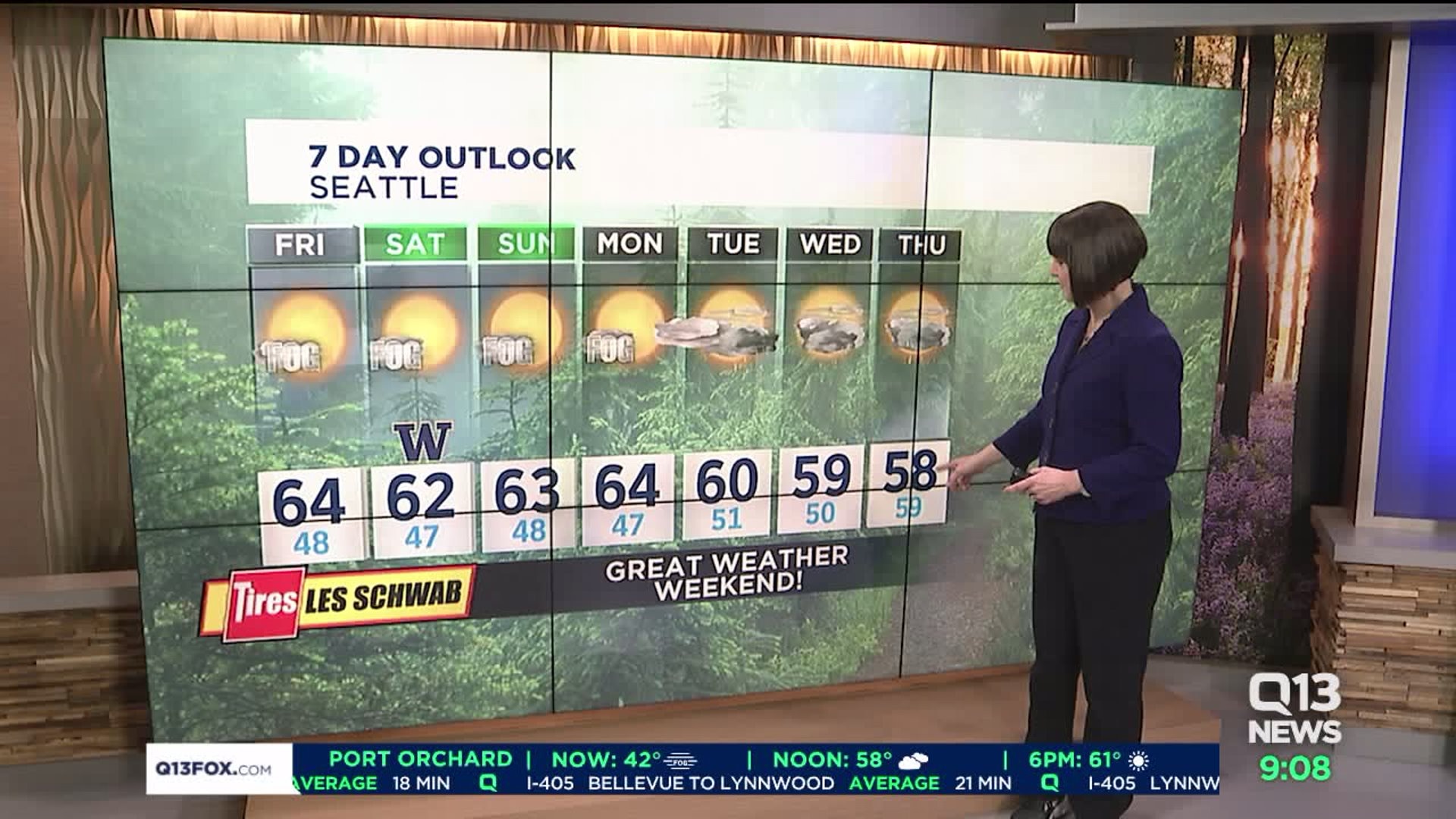 Q13 Morning weather forecast | FOX 13 Seattle