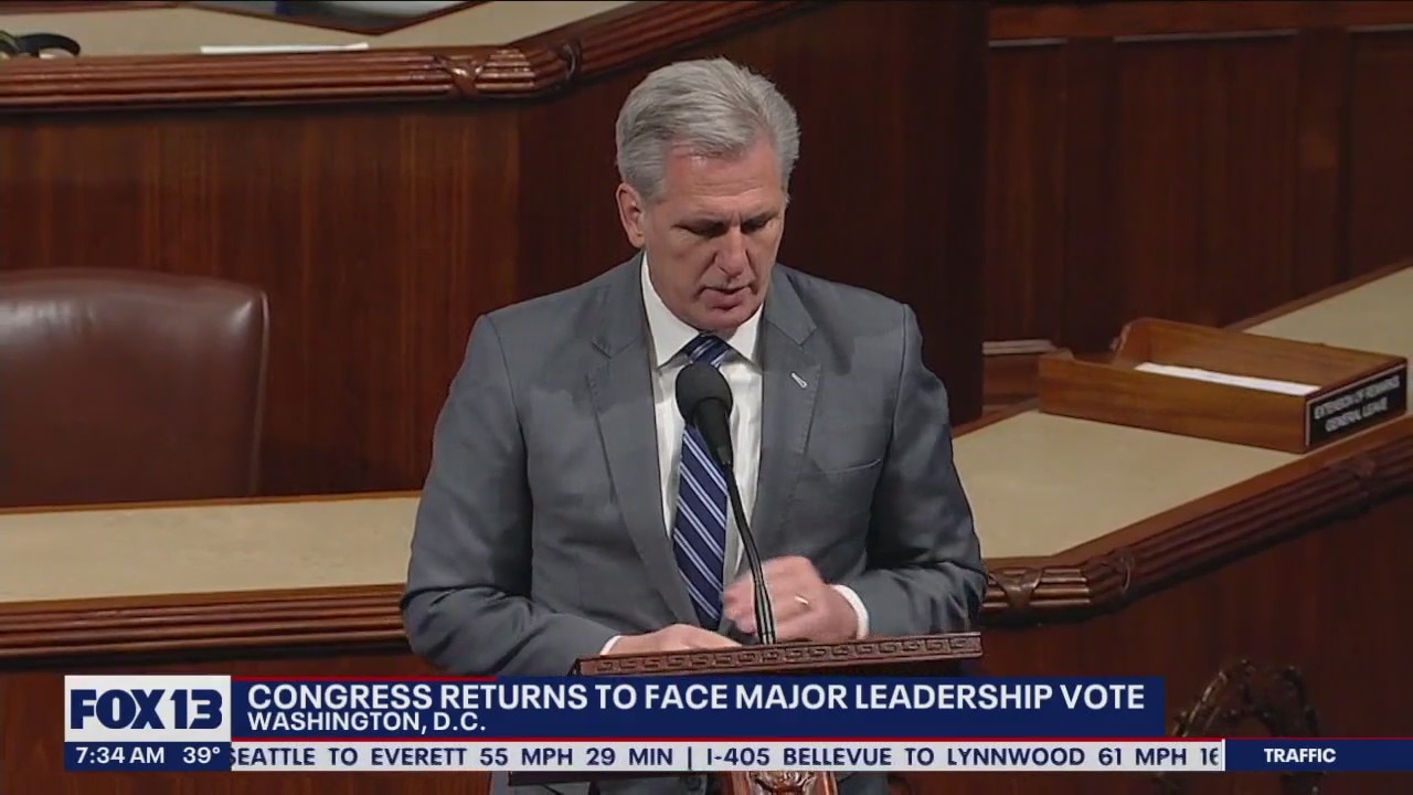 Congress returns to face major leadership vote | FOX 13 Seattle