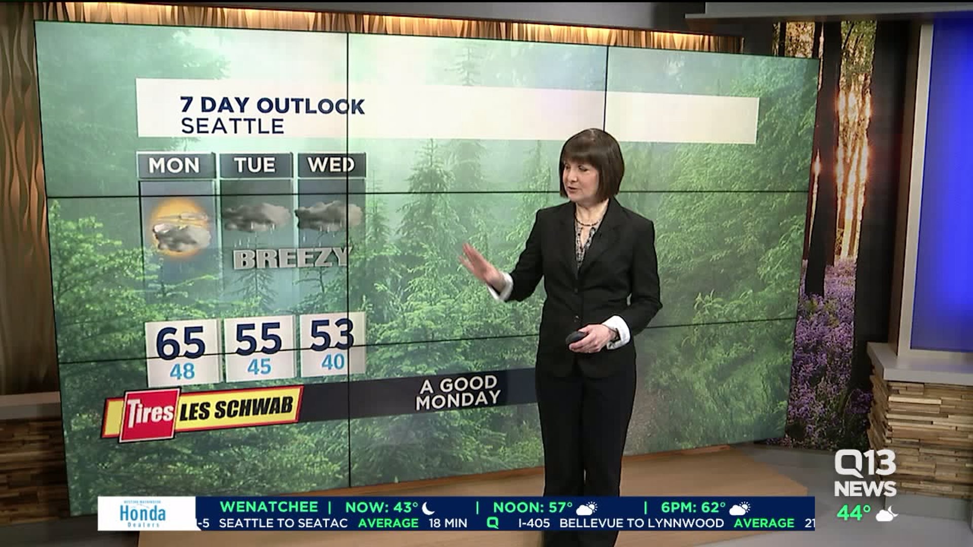 Q13 News forecast for Monday | FOX 13 Seattle