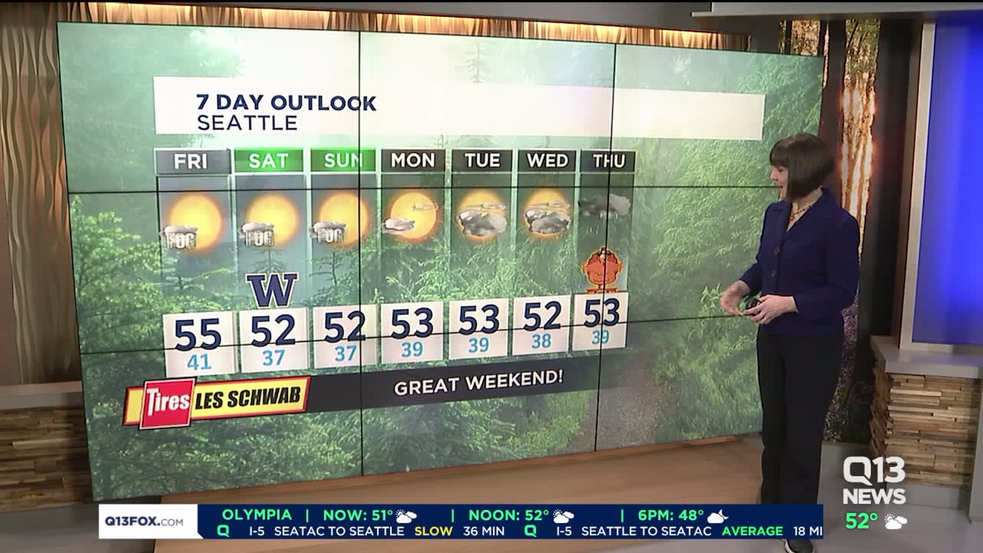 Q13 Morning weather forecast | FOX 13 Seattle