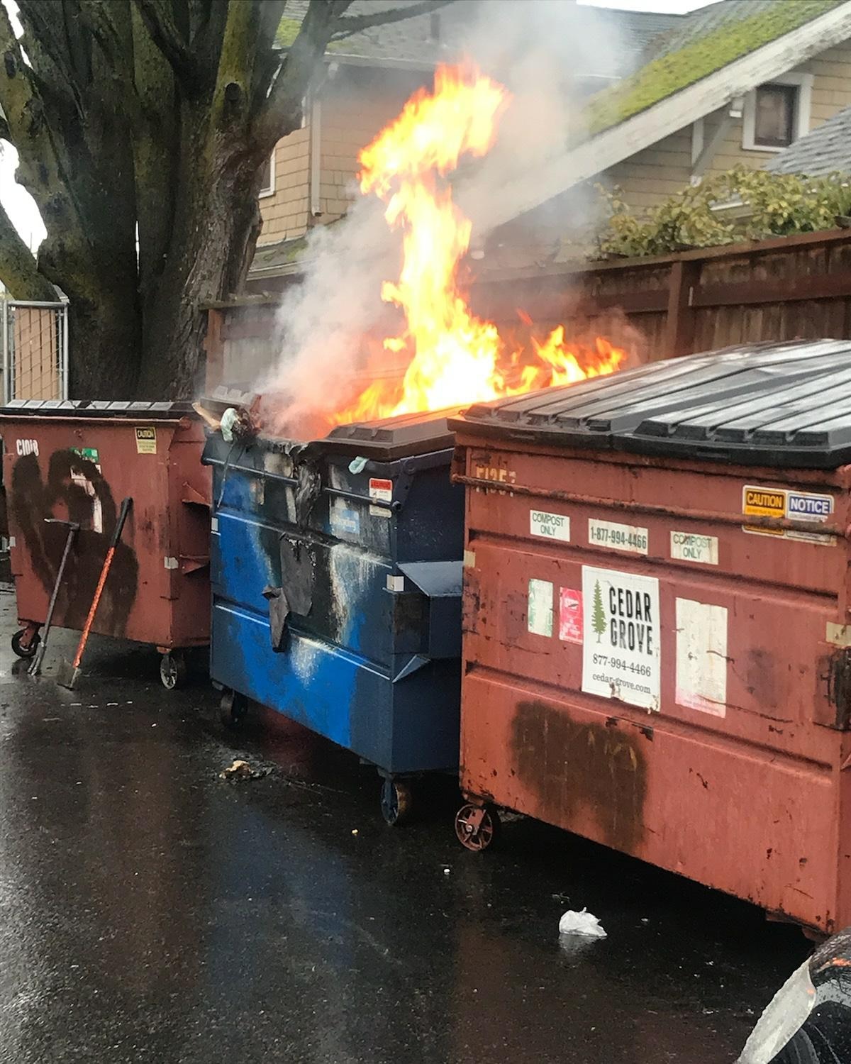 Dumpster fires prompt alert | FOX 13 Seattle