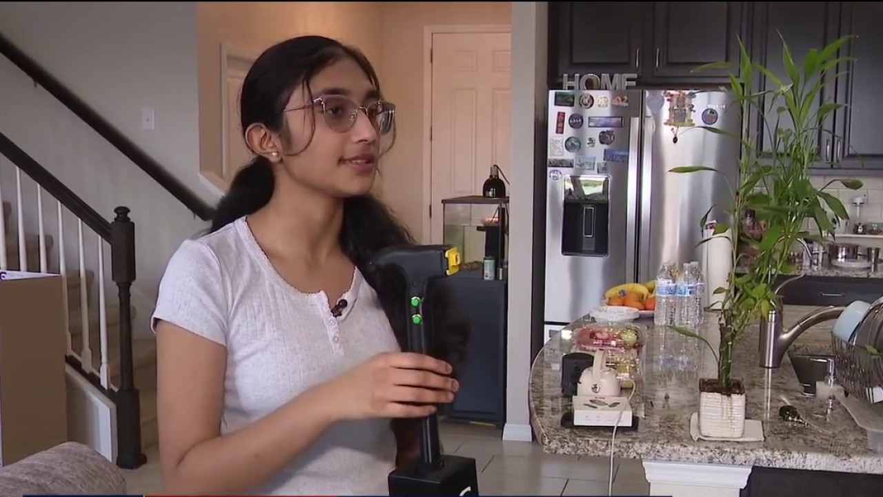 Hillsborough County teen creates AI-powered cane for visually impaired ...