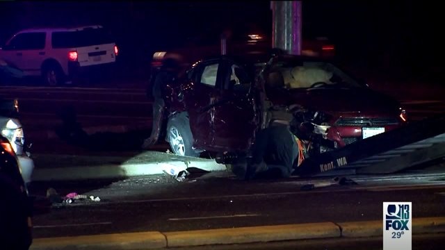 Wild Car Chase & Crash | FOX 13 Seattle