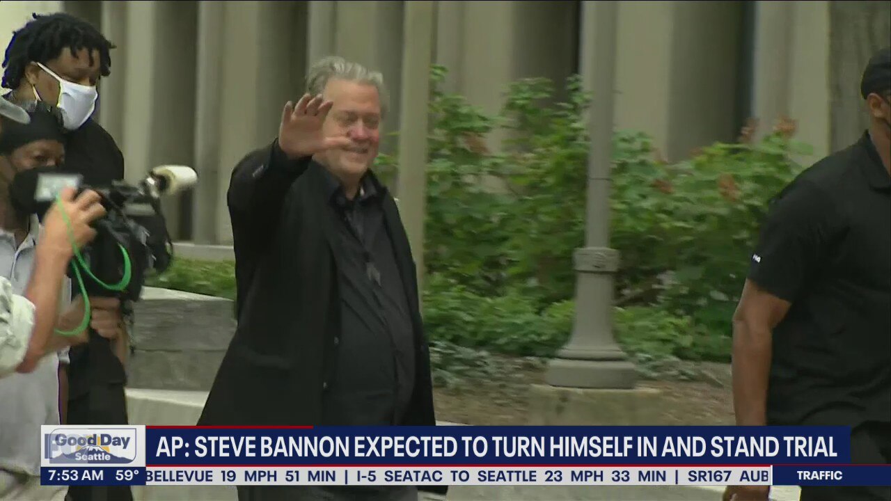 AP: Steve Bannon expected to turn himself in and stand trial | FOX 13 ...