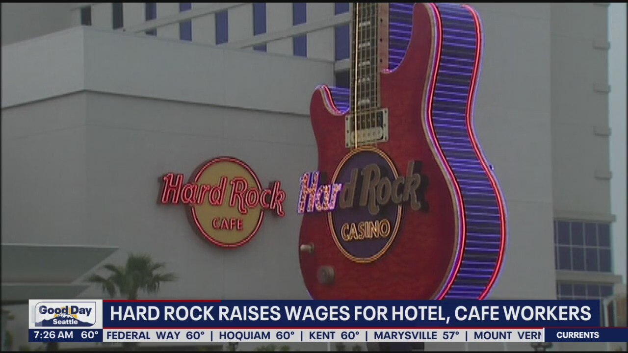 Hard Rock Caf? raises wages for hotel, caf? workers | FOX 13 Seattle