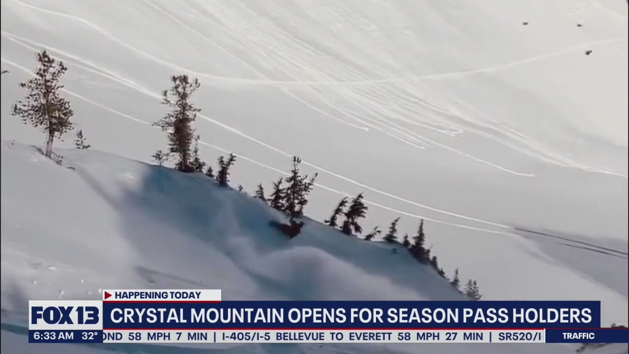 Crystal Mountain opening day: Kicking off their 60th ski season | FOX ...