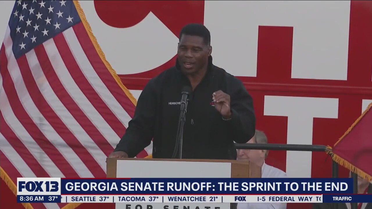 Georgia senate runoff: The sprint to the end | FOX 13 Seattle