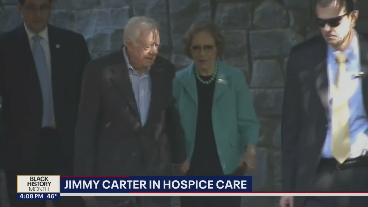 Former President Jimmy Carter in hospice care | FOX 13 Seattle