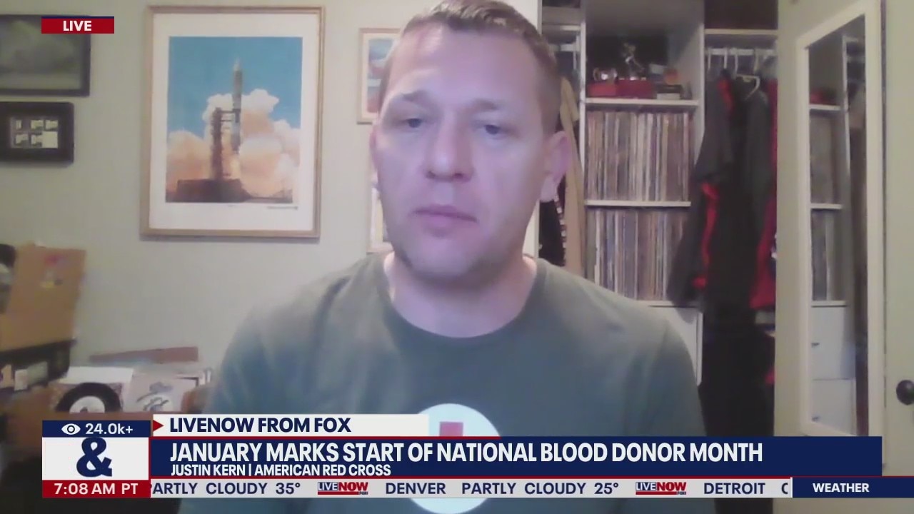 January marks start of National Blood Donor month | LiveNOW from FOX