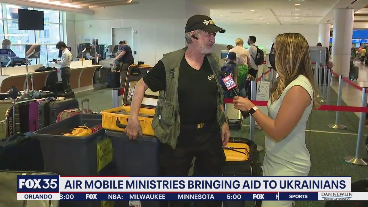 Air Mobile Ministries bringing aid to Ukrainians | FOX 35 Orlando