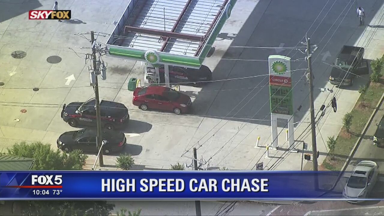 High-speed car chase | FOX 5 Atlanta
