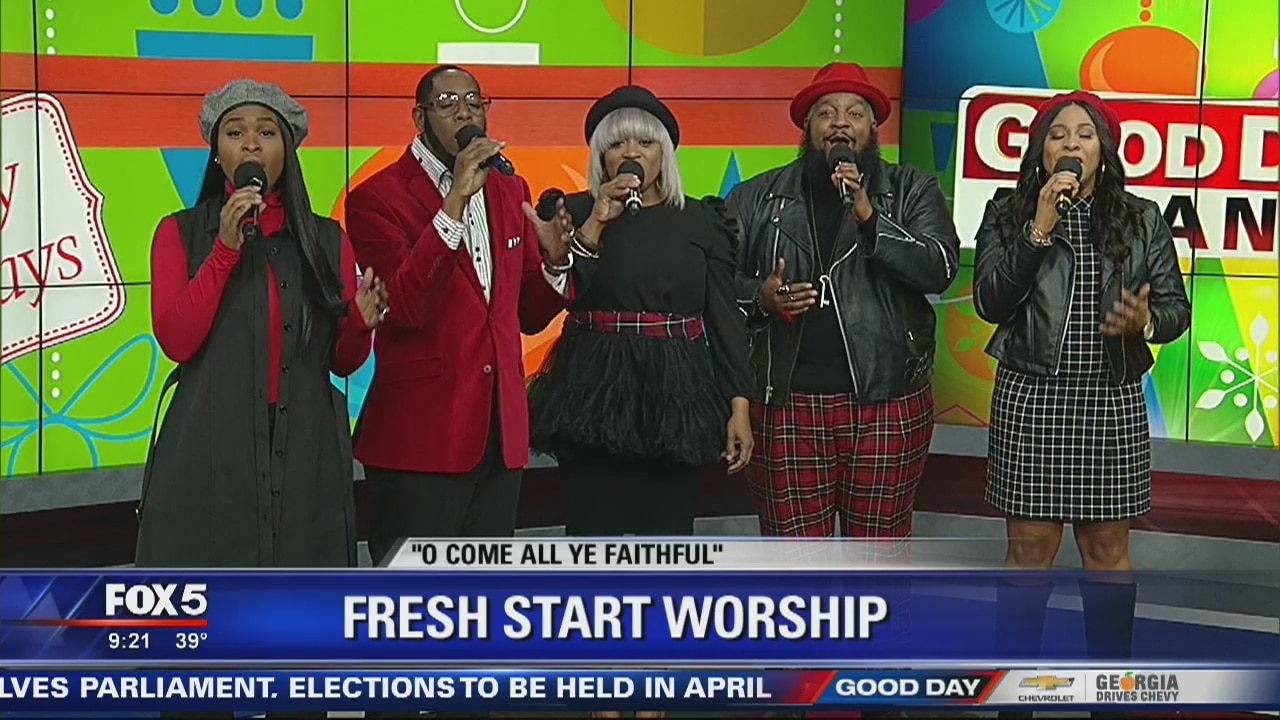 Fresh Start Worship - O Come All Ye Faithful | FOX 5 Atlanta