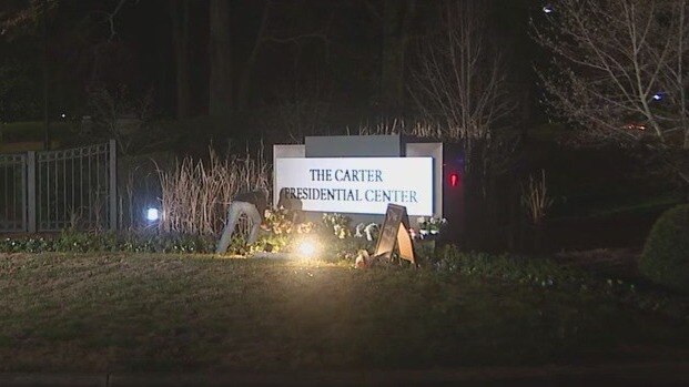 Mourning Jimmy Carter at The Carter Center | FOX 5 Atlanta