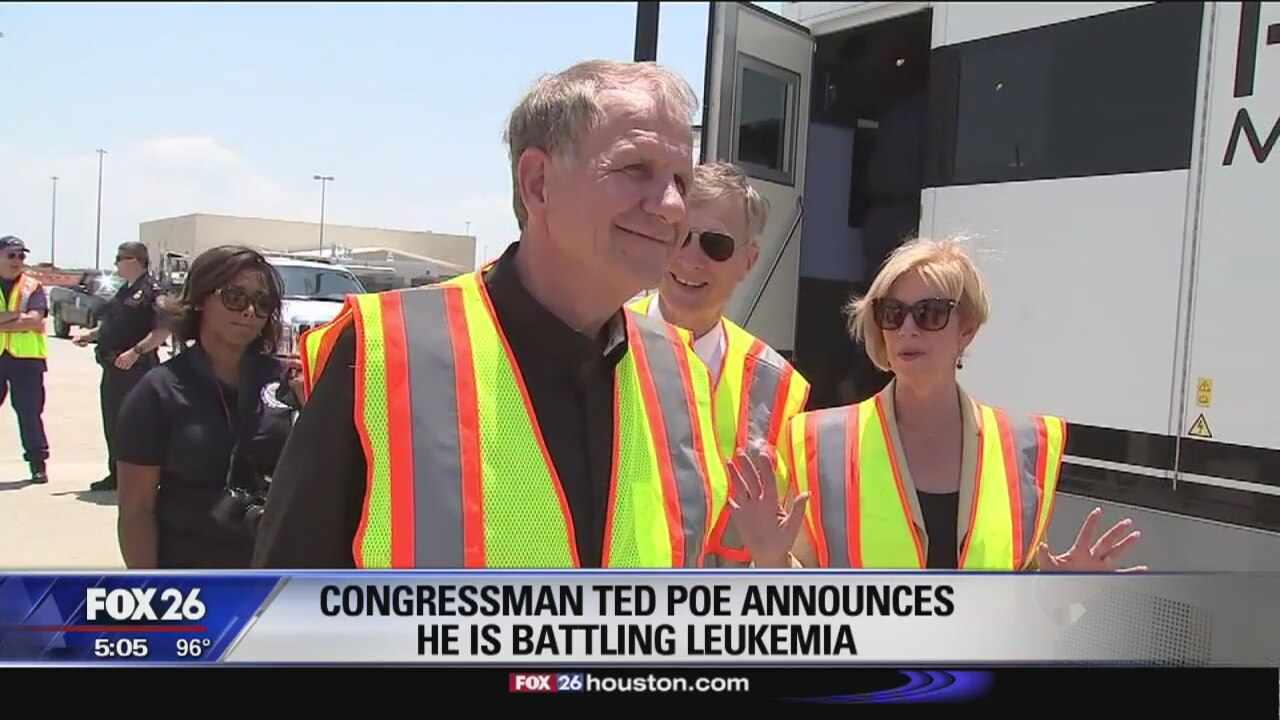 U.S. Rep. Ted Poe confirms his leukemia diagnosis | FOX 26 Houston