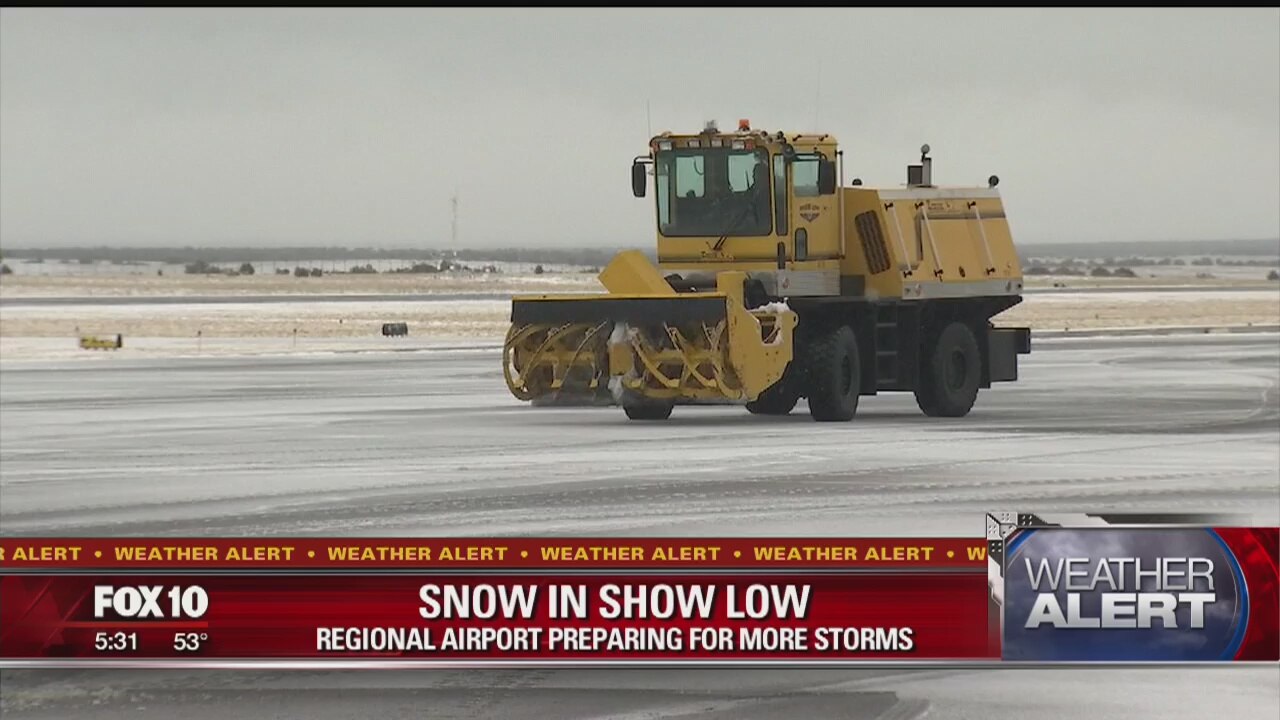 Over 1ft. of Snow Expected in Show Low | FOX 10 Phoenix