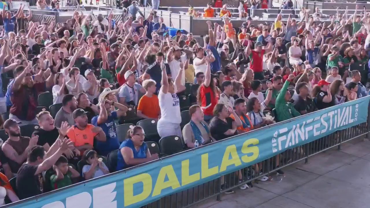 FIFA Fan Festival Dallas erupts as Japan ties match | FOX 4 Dallas-Fort ...